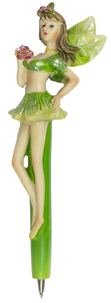 Flutter Fairies Ball Point Pen - Green Fairy (Black ink) – LindasGifts